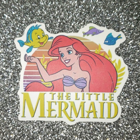 Disney | Design | Disney The Little Mermaid Waterproof Sticker Ariel ...
